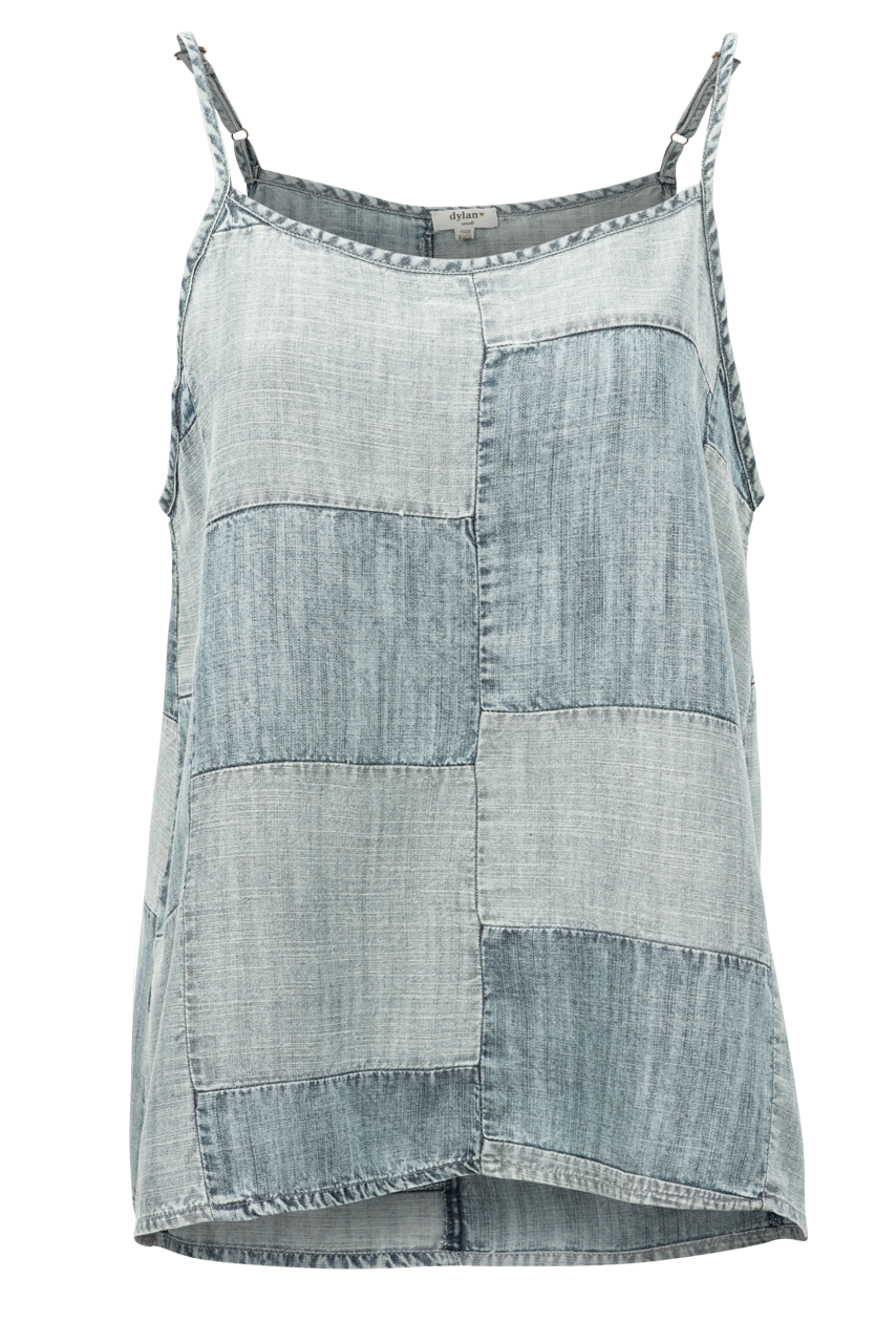 Dylan Western Patchwork Tank | Pinto Ranch