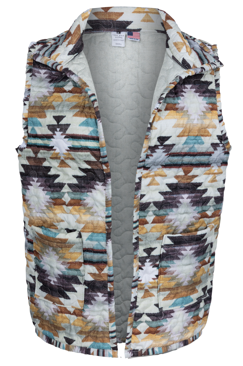 Ida Mae Western Quilted Shiloh Vest | Pinto Ranch