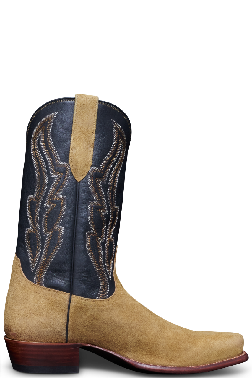 Tecovas Camel/Midnight Warren Cowboy Boots | Pinto Ranch