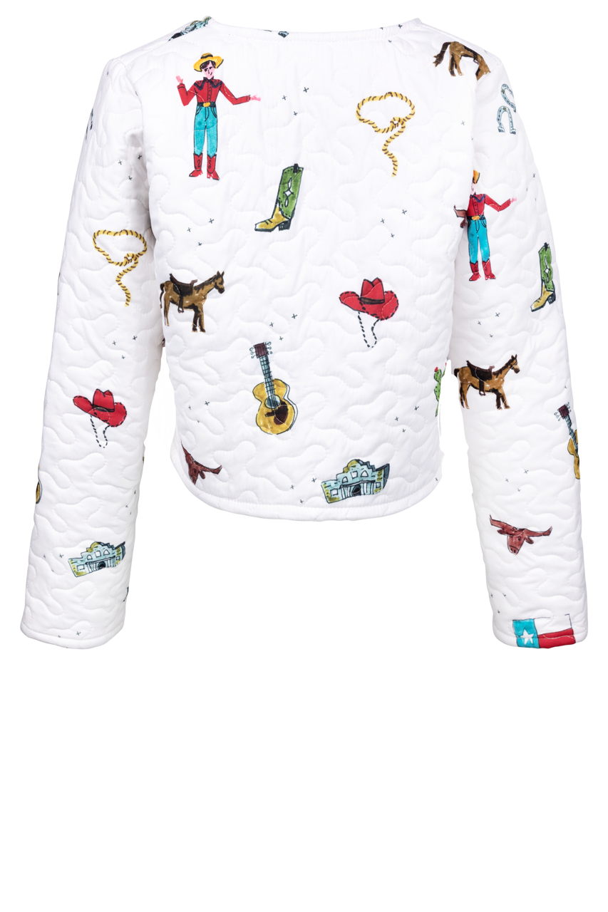 Ida Mae Texas Icons Cropped Western Jacket | Pinto Ranch