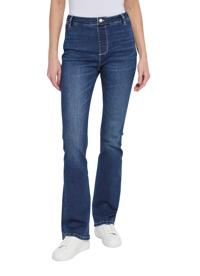 Lysse Mid Wash Estelle Everyday Flare Jeans | Pinto Ranch