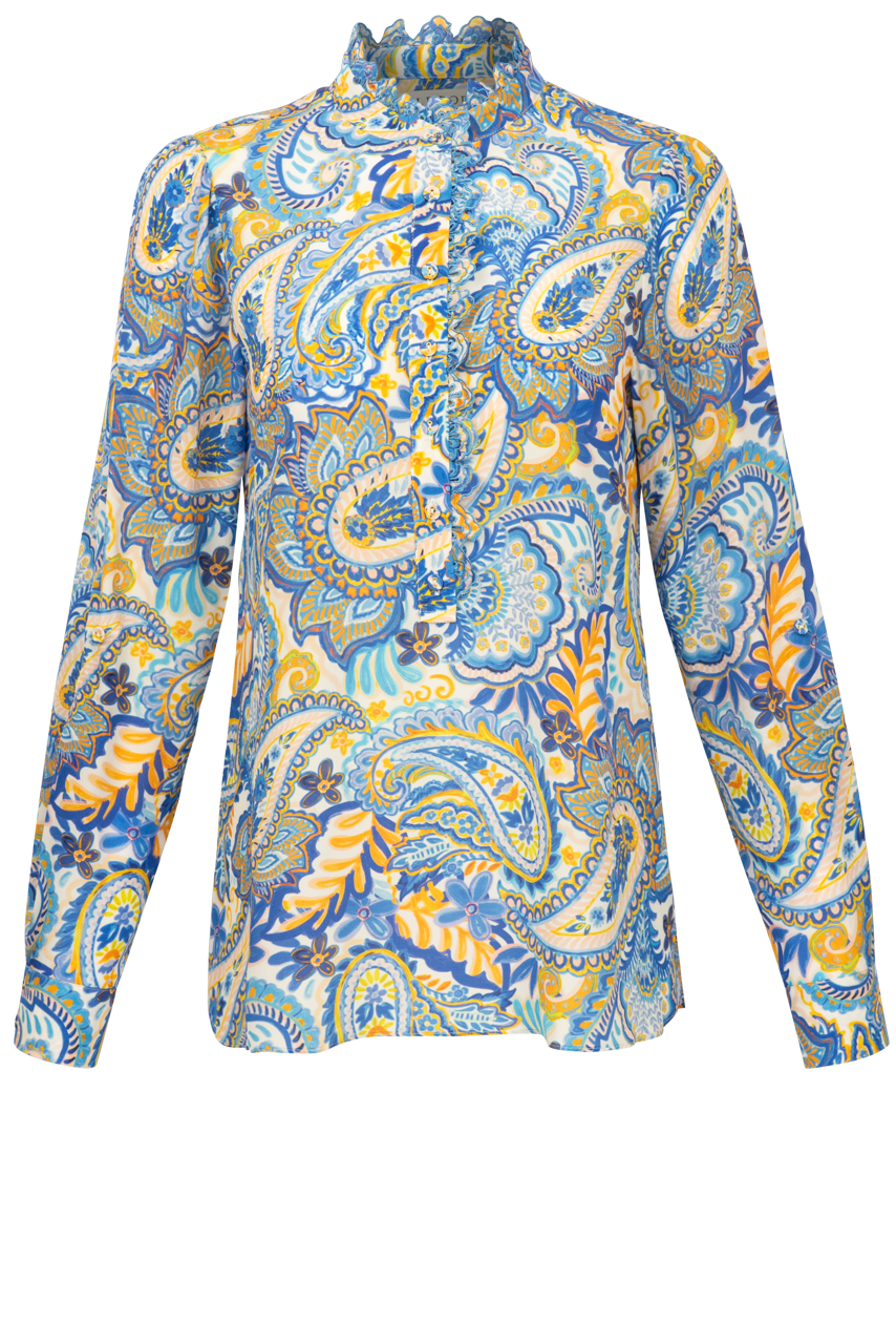 Hale Bob Silk Molly Western Top | Pinto Ranch