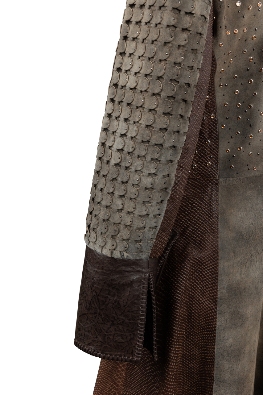 Pinto Ranch Long Frontier Western Royal Jacket | Pinto Ranch