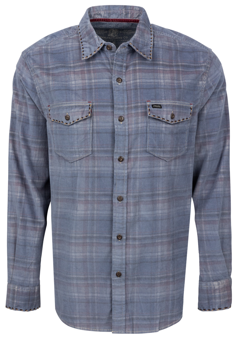 True Grit Denim Button-Front Western Shirt | Pinto Ranch