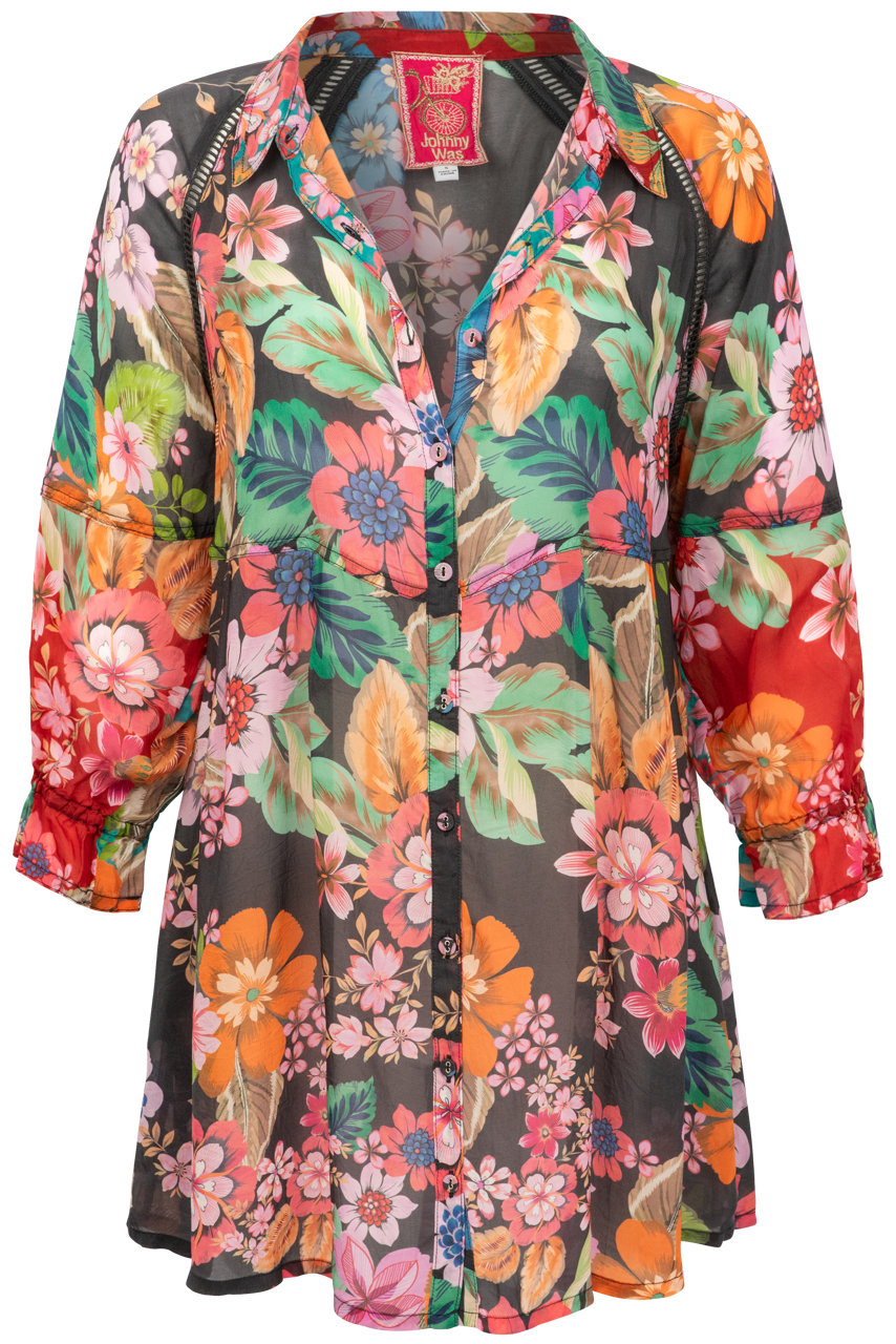 Johnny Was Lapham Adonia Western Tunic | Pinto Ranch