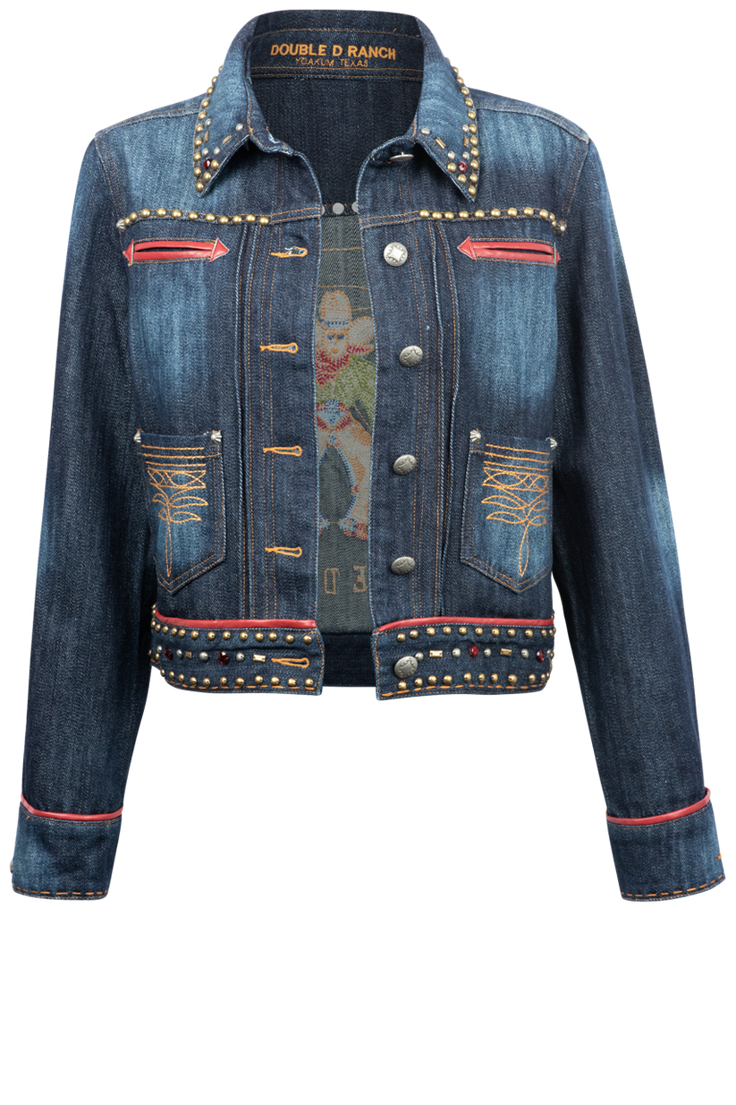 Double D Ranch Pure Country Western Denim Jacket | Pinto Ranch
