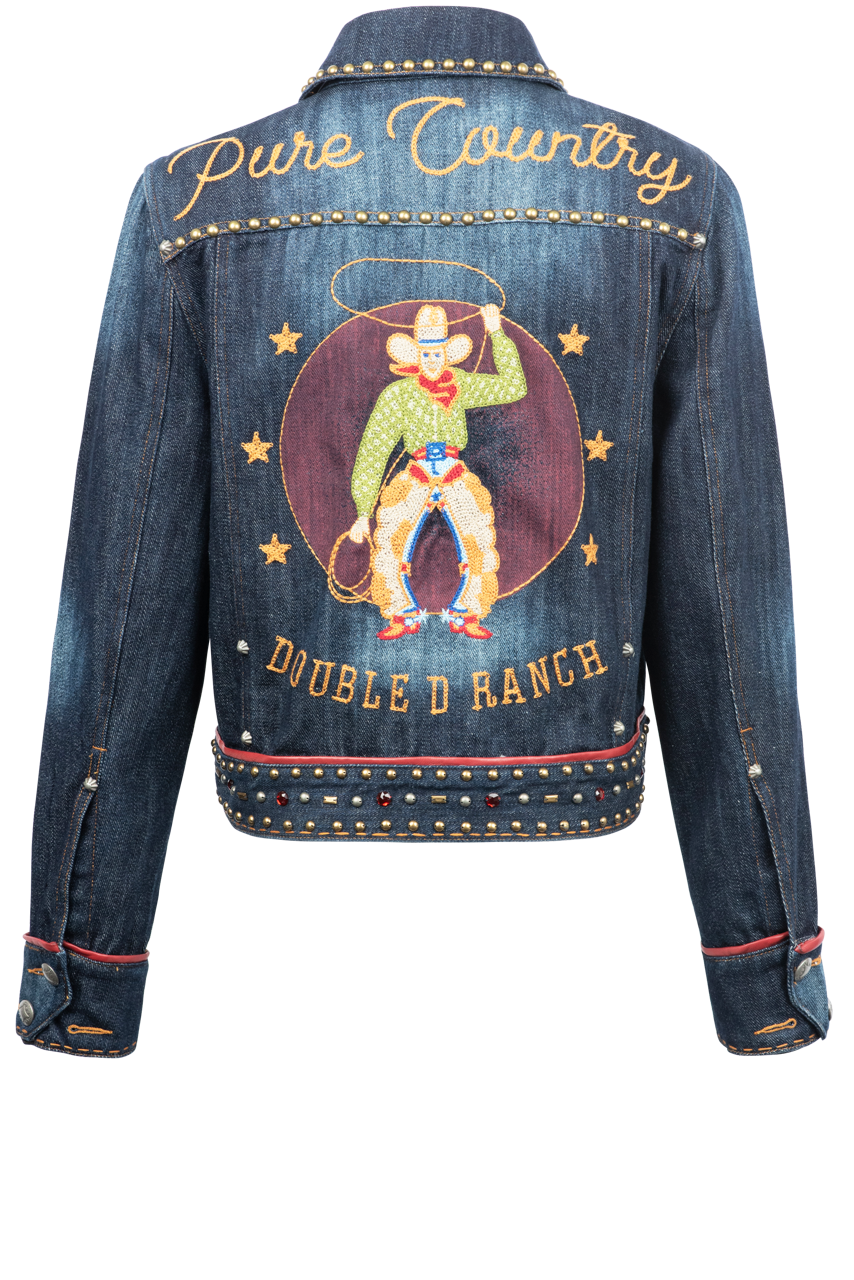 Double D Ranch Pure Country Western Denim Jacket | Pinto Ranch