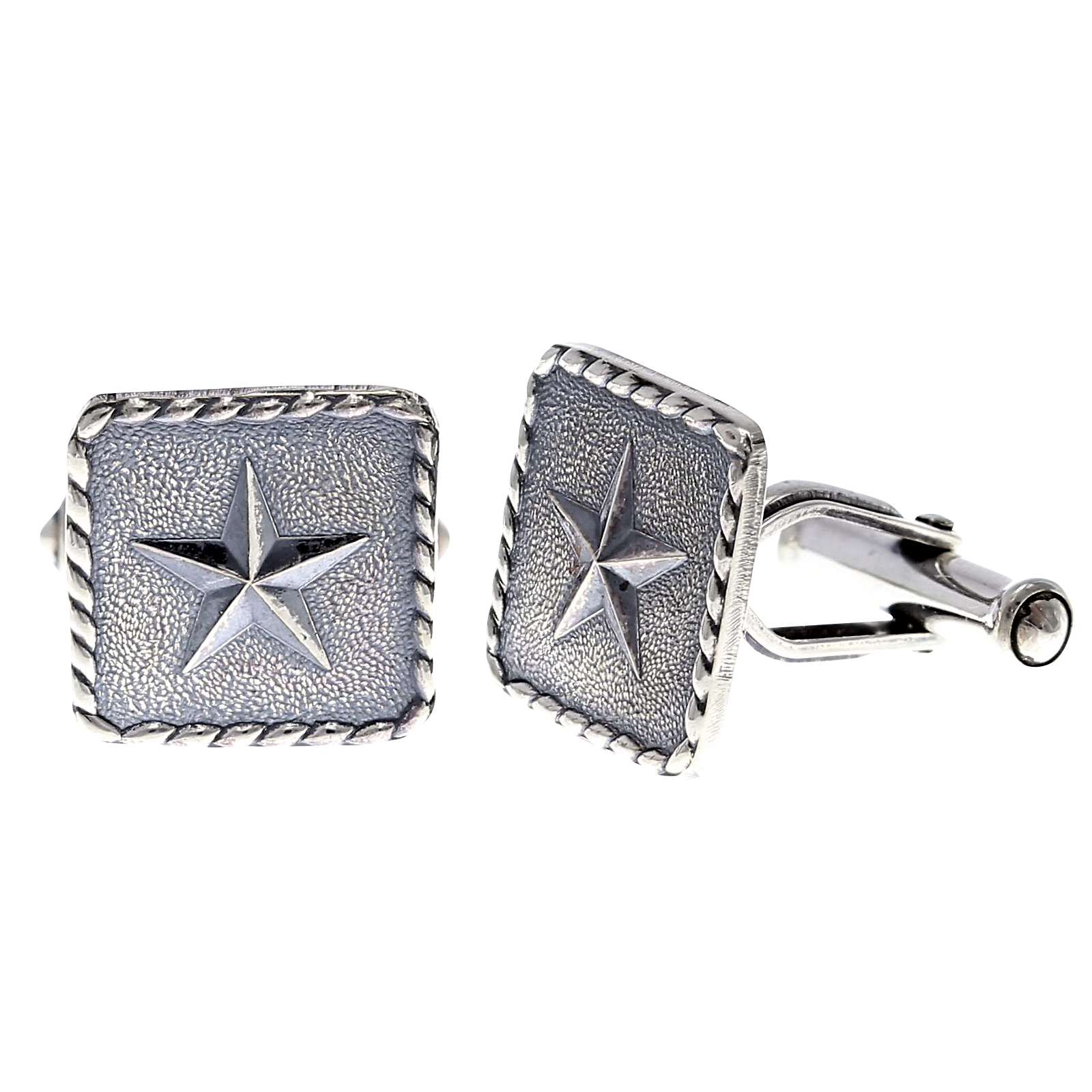 Clint Orms Roped Star Western Cufflinks | Pinto Ranch