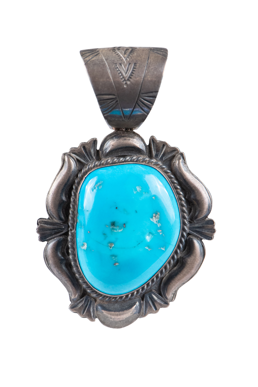 Kingman Turquoise Pendant | Pinto Ranch