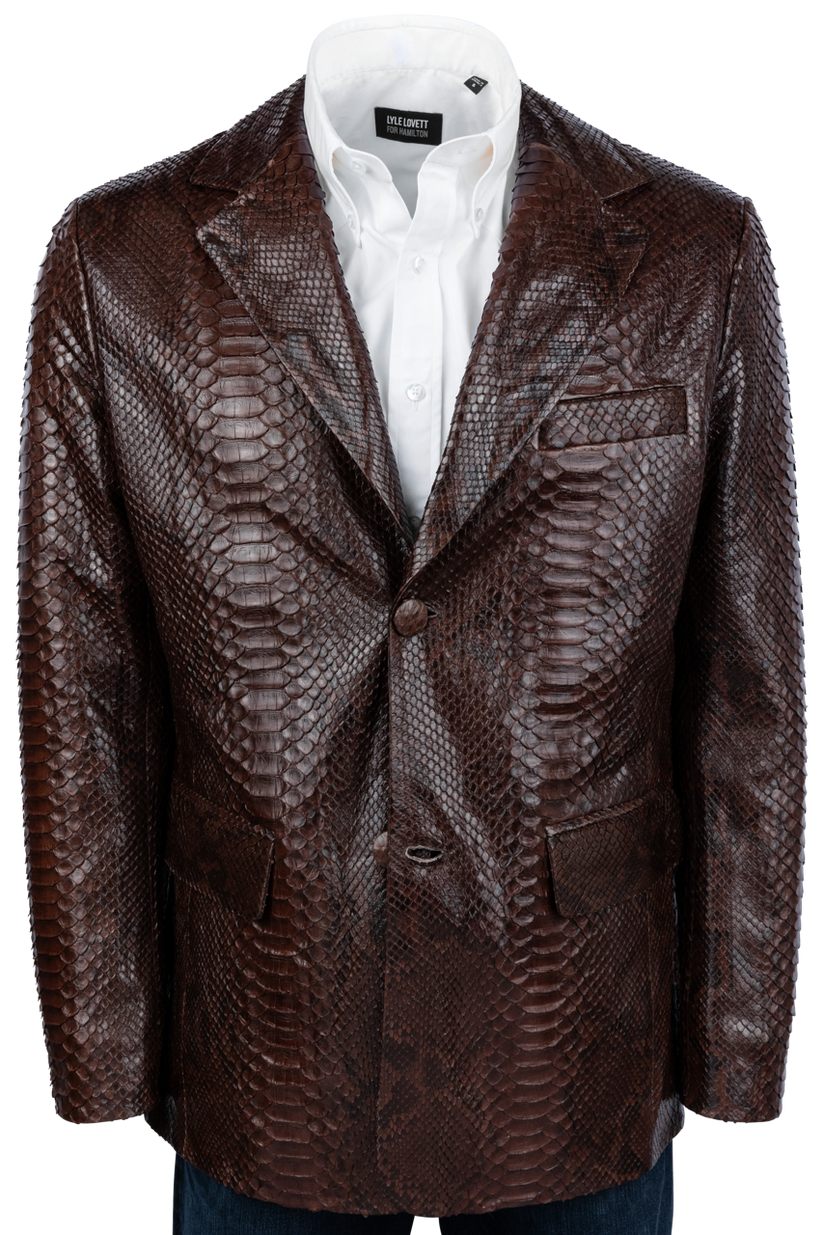 Pinto Ranch Brown Python Western Sport Coat | Pinto Ranch