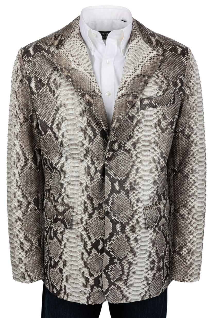Pinto Ranch Natural Python Western Sport Coat | Pinto Ranch