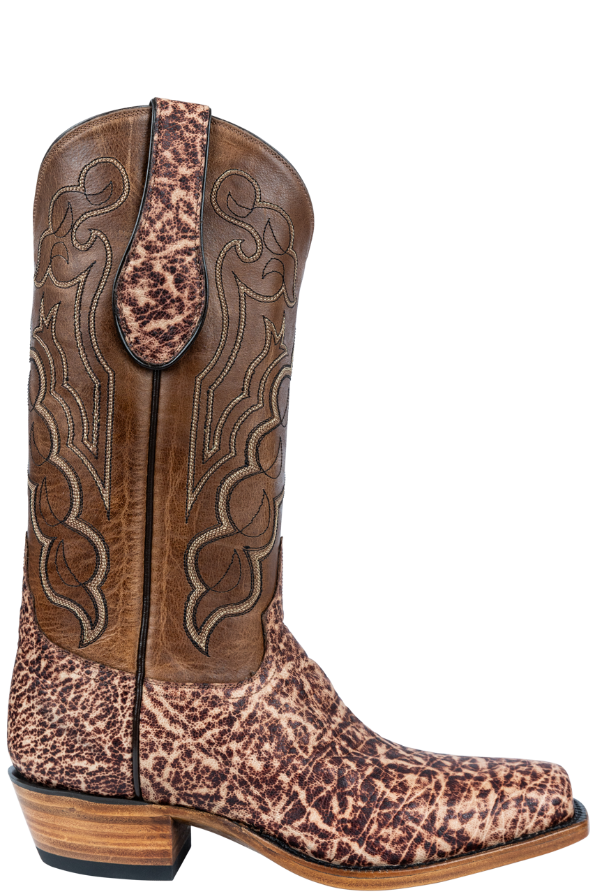 Tony Lama Brown Vintage Elephant Cowboy Boots | Pinto Ranch