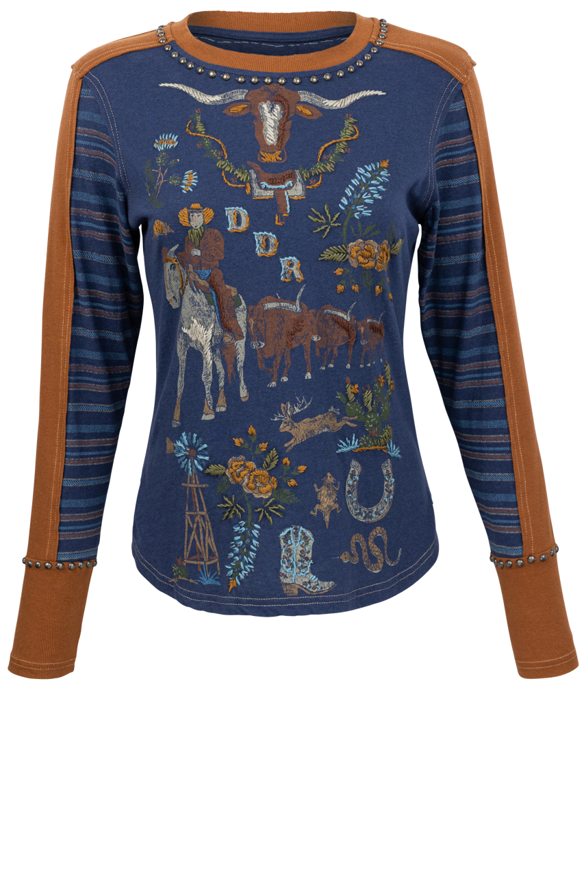 Double D Ranch All Across Texas Tee | Pinto Ranch