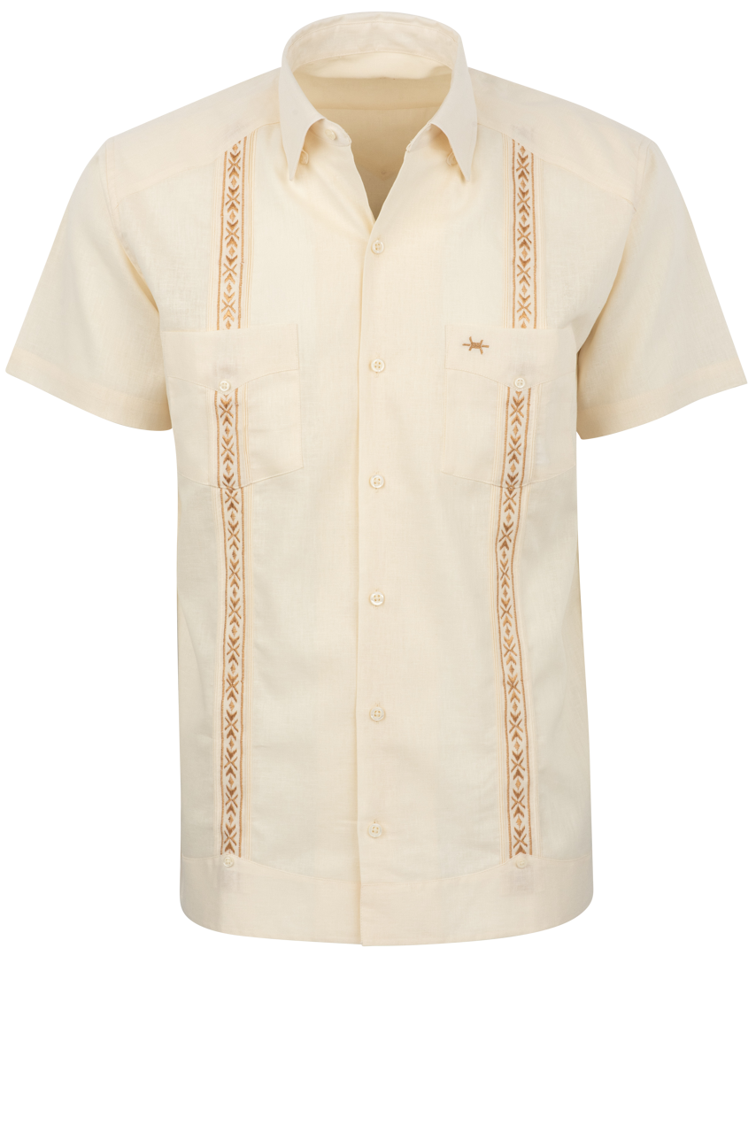 Texas Standard Tejas Guayabera Western Shirt | Pinto Ranch