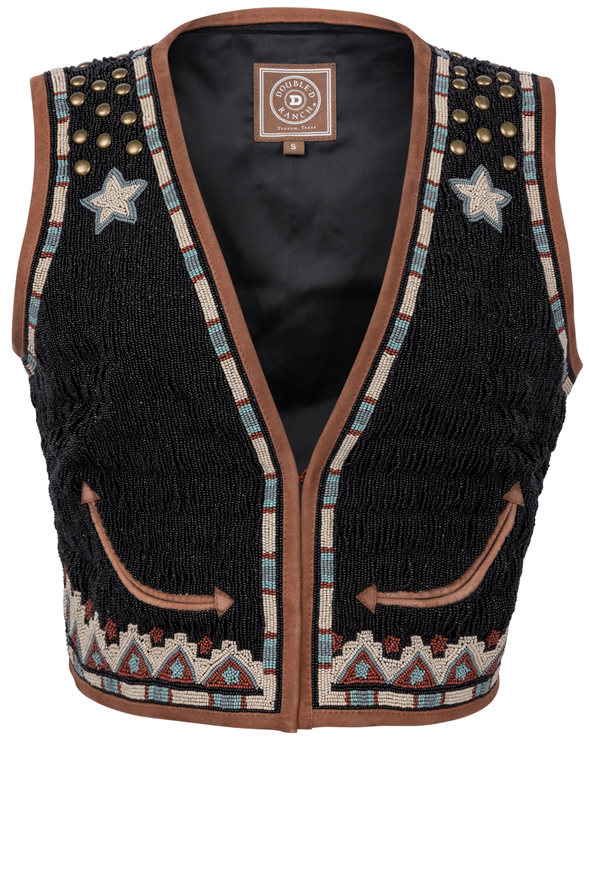 Double D Ranch Before Barbed Wire Western Vest | Pinto Ranch