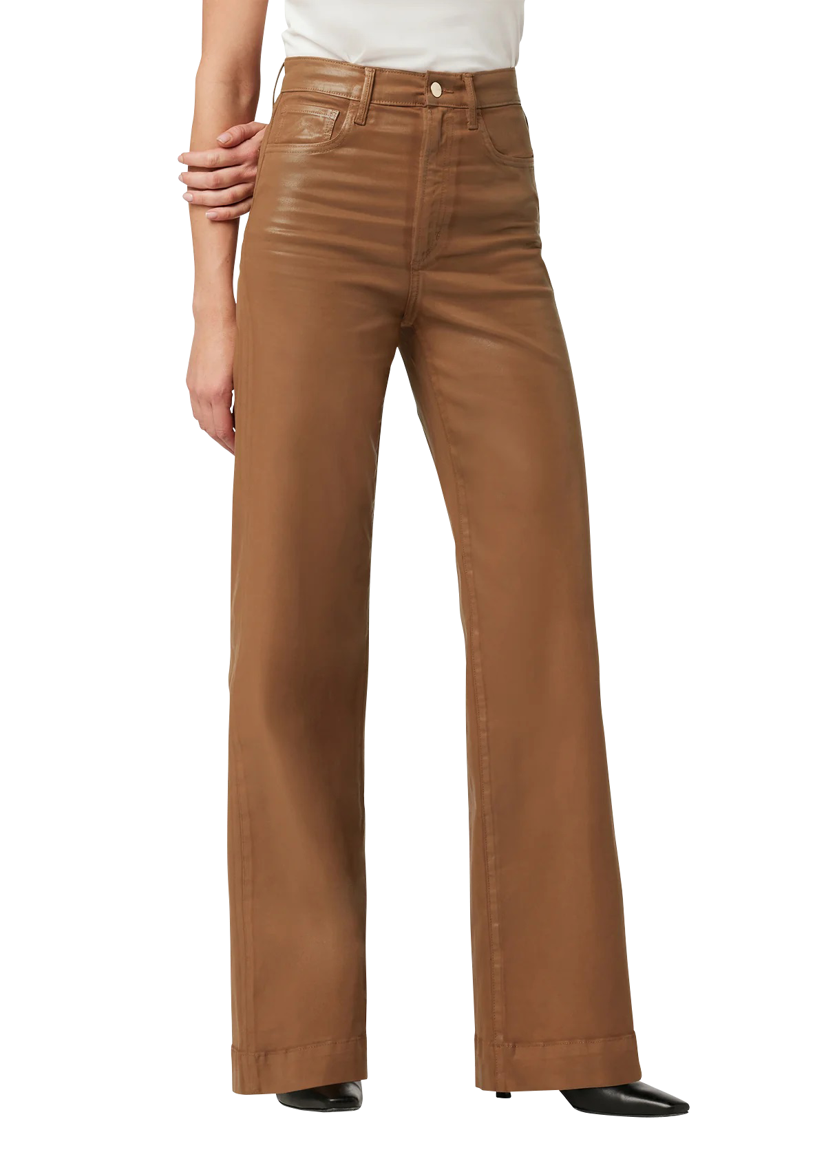 Joe's Jeans Mia Wide Leg Coated Western Jeans | Pinto Ranch