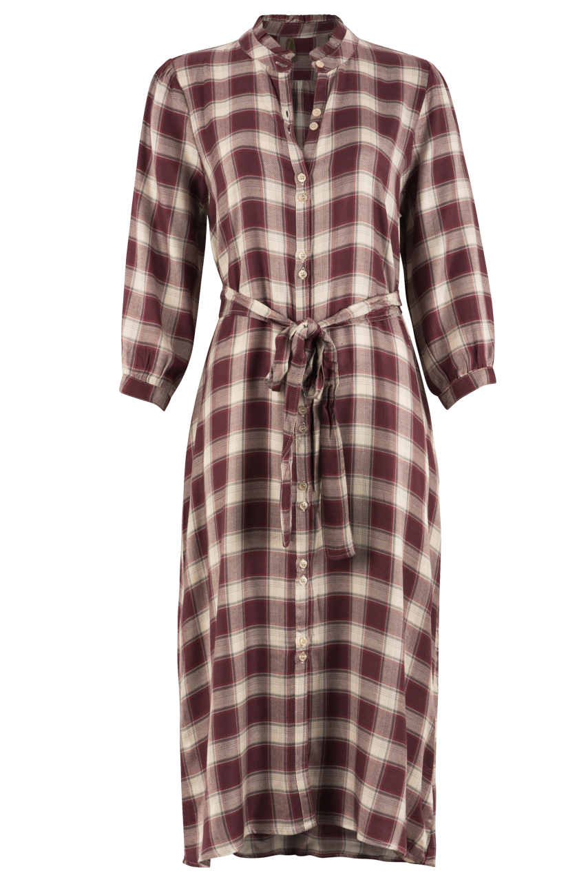 Stetson Gaucho Plaid Prairie Shirt Dress | Pinto Ranch