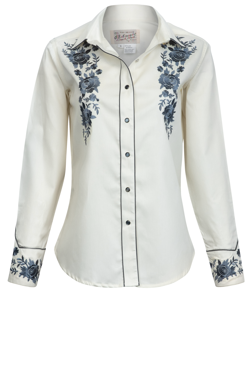 Rockmount Ranch Wear Vintage Floral Western Top | Pinto Ranch