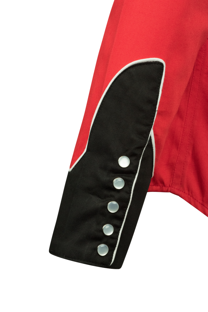 Rockmount Ranch Wear Red Roses Western Top | Pinto Ranch