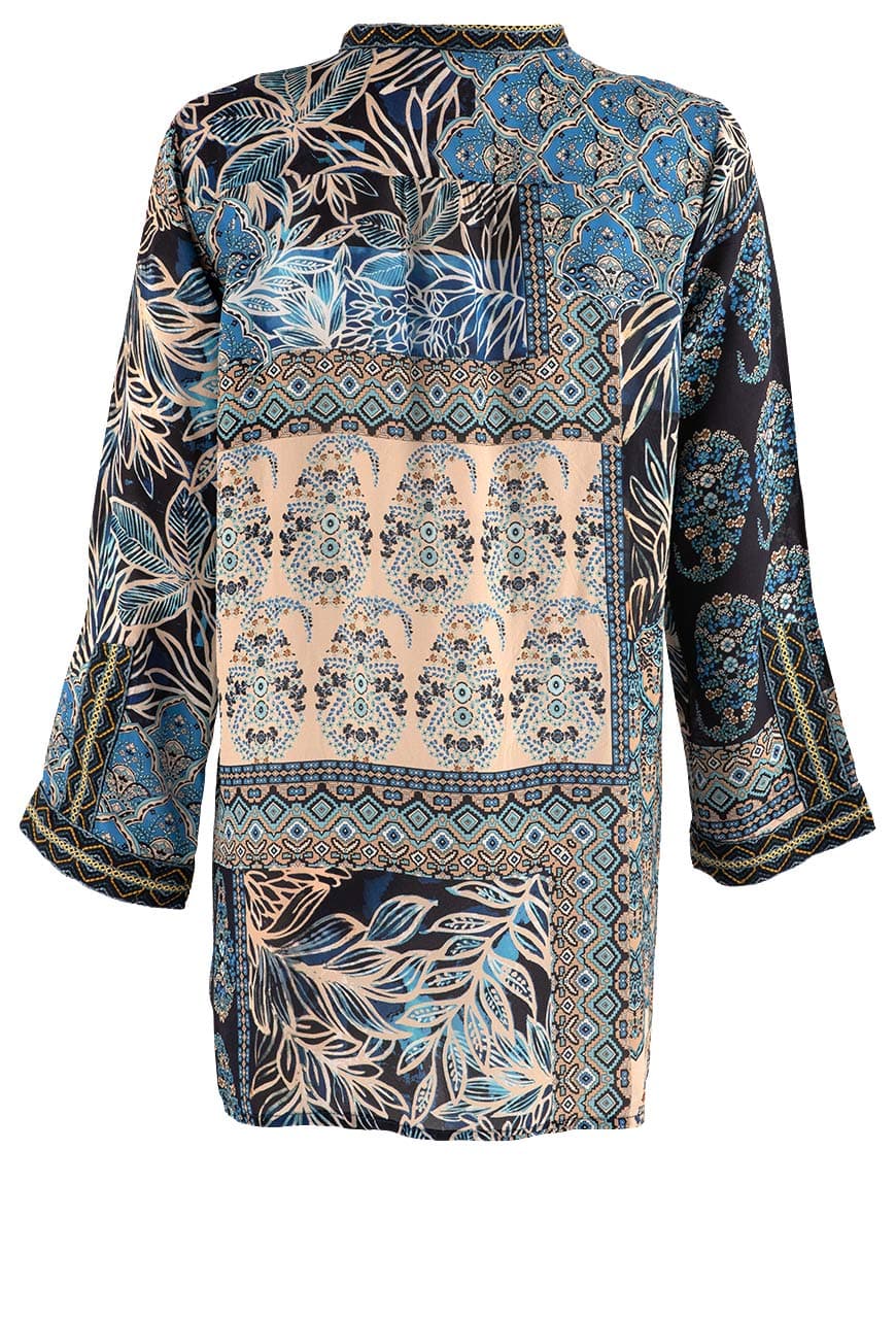 Johnny Was Carly Jessa Multicolor Western Tunic | Pinto Ranch