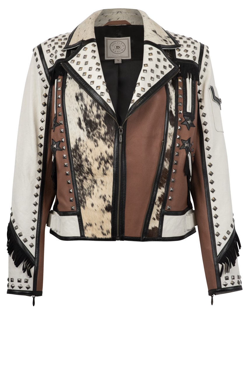 Double D Ranch Western Biker Jacket | Pinto Ranch
