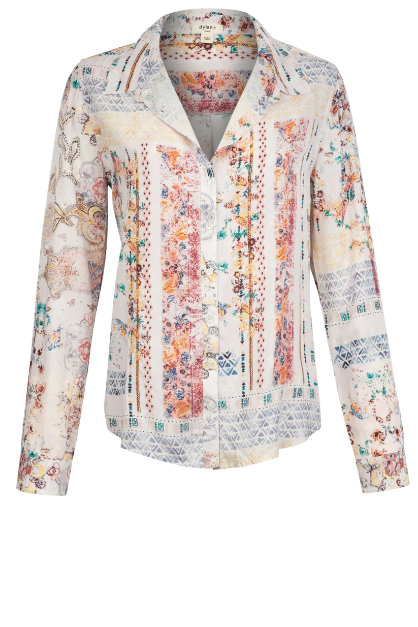 Dylan Button-Front Gracie Top | Pinto Ranch