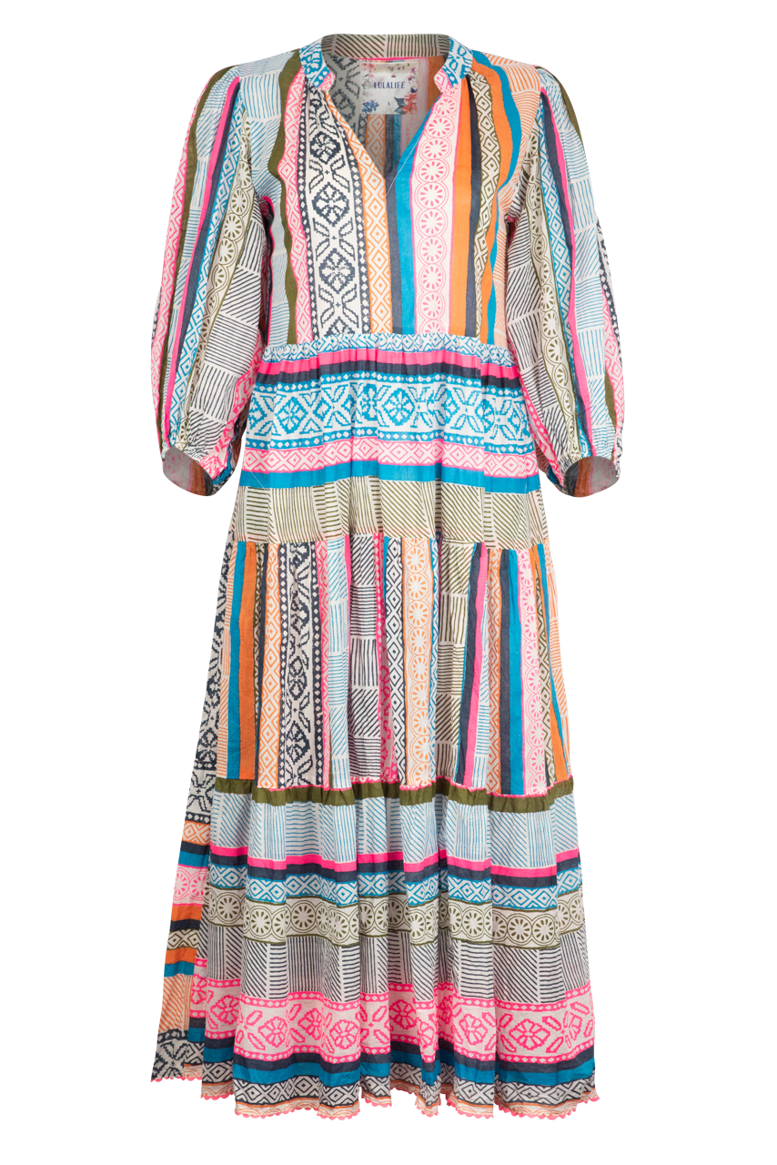 Lula Life Ida Western Midi Dress | Pinto Ranch