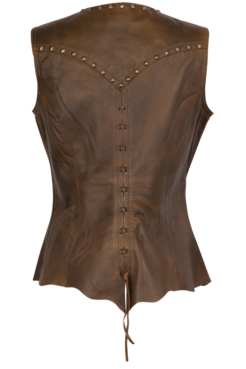 Cripple Creek Studded Western Vest | Pinto Ranch