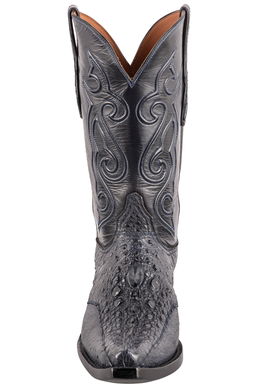Black Jack Navy Exclusive Snapping Turtle Cowboy Boots | Pinto Ranch