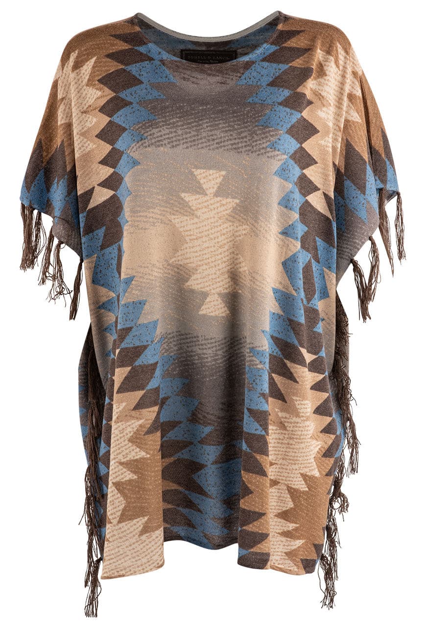 Double D Ranch Mount Assiniboine Western Poncho | Pinto Ranch