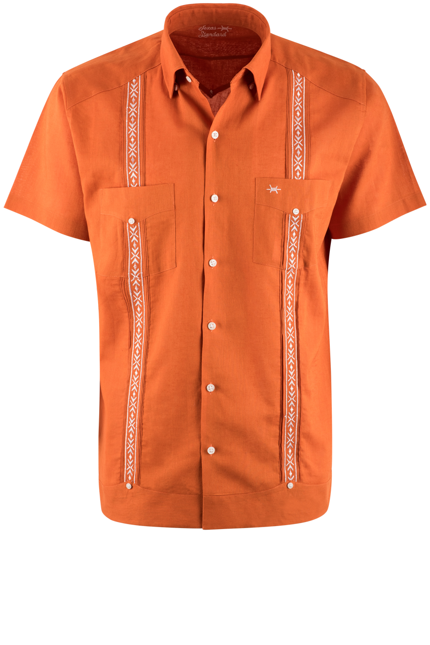Texas Standard Tejas Guayabera Western Shirt | Pinto Ranch